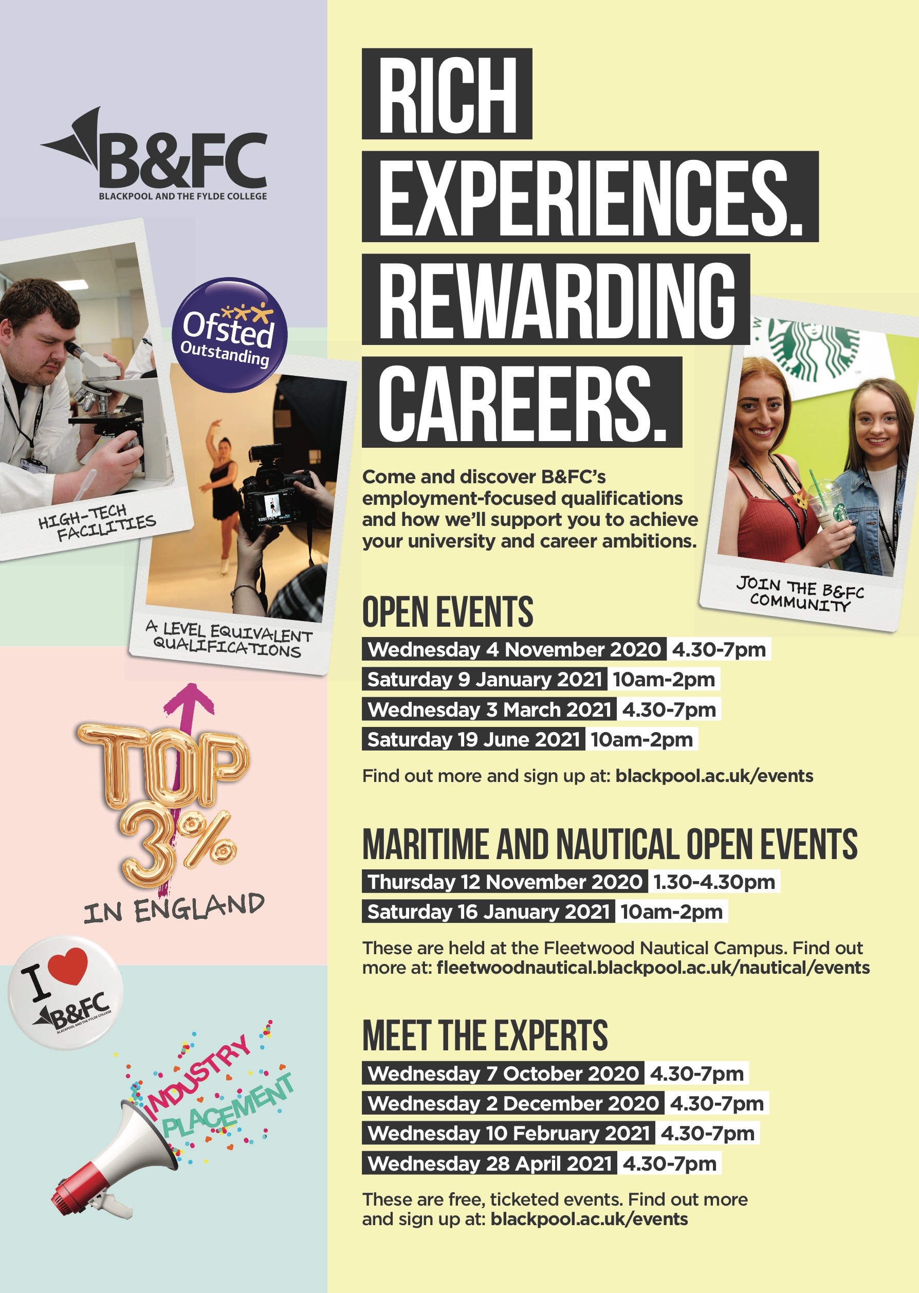 B&FC College Open Event - The Alternative School Group